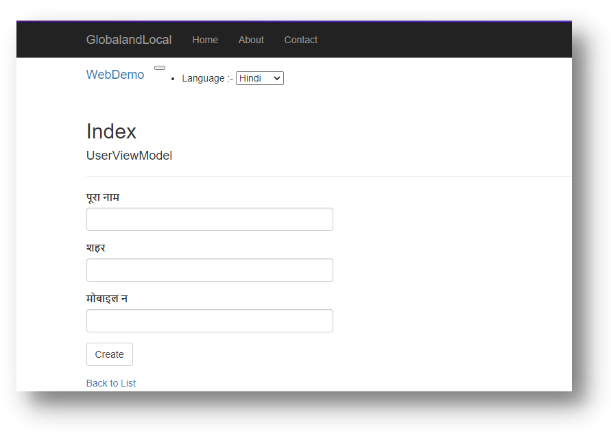 Performing Globalization And Localization Using Resource File In Net Core