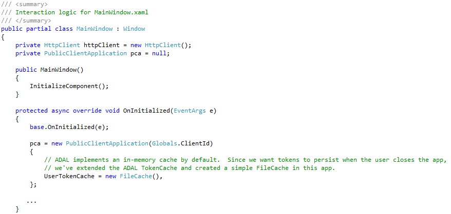 Integration of Azure AD B2C with .NET desktop applications
