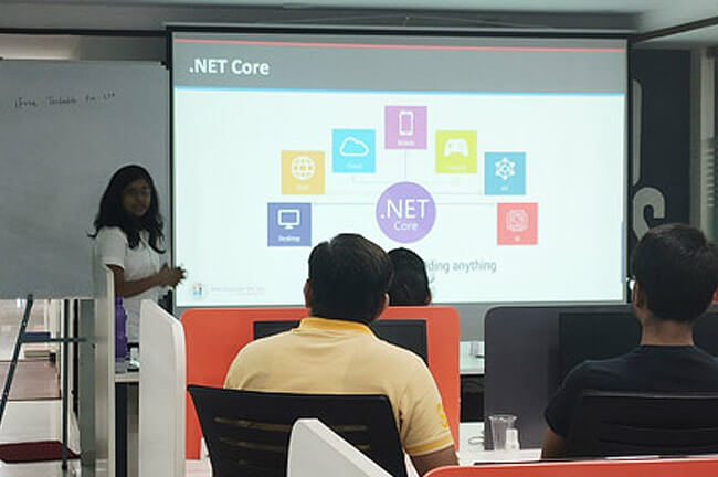 ASP.NET CORE 3.0 Features Meetup Organized by iFour Technolab